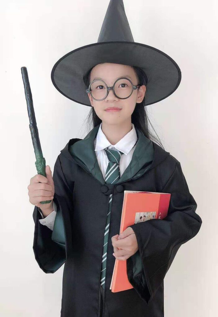 Harry Potter Magic Robe Cosplay: Unisex Wizard Ensemble for Kids and ...