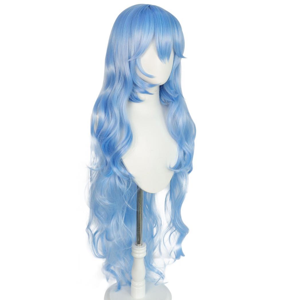 Ayanami Rei Evangelion Long Blue Wig - Ultimate Anime Cosplay - CosplaySpa