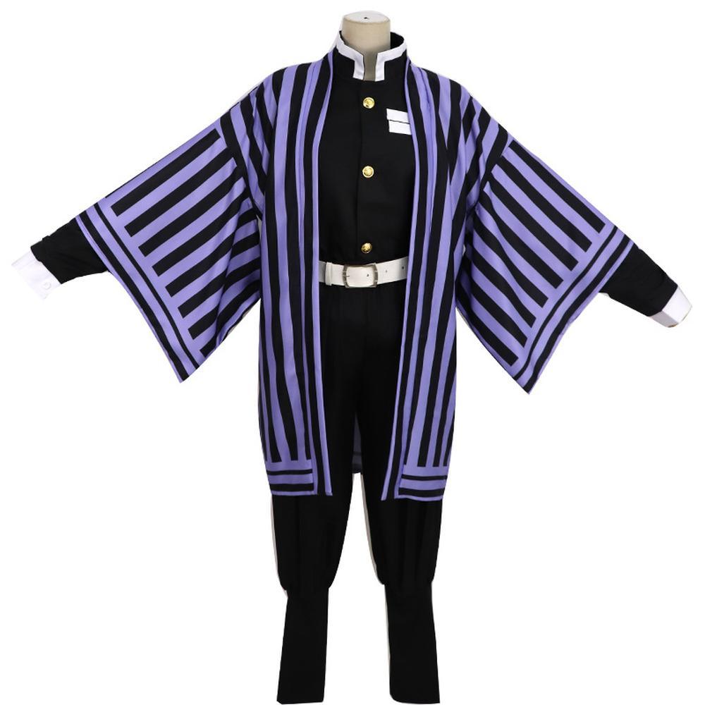 Iguro Obanai Serpent Hashira Outfit - Demon Slayer - CosplaySpa