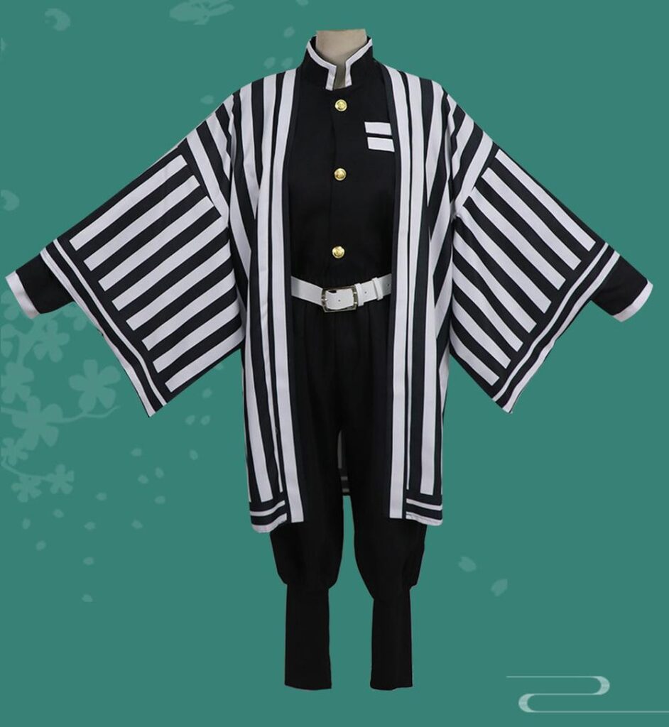 Iguro Obanai Serpent Hashira Outfit - Demon Slayer - CosplaySpa
