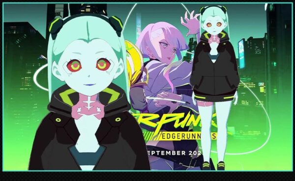 Rebecca Coat - Cyberpunk Edgerunners Overcoat - CosplaySpa